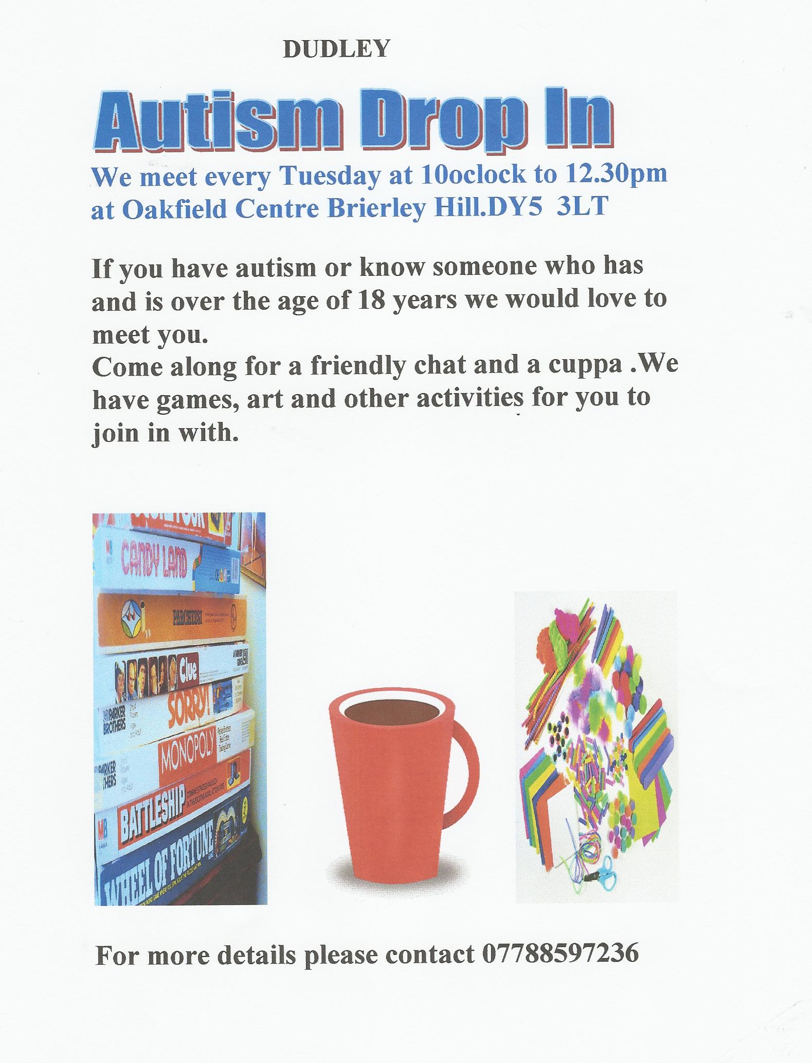 Dudley Autism Drop In | Dudley CI